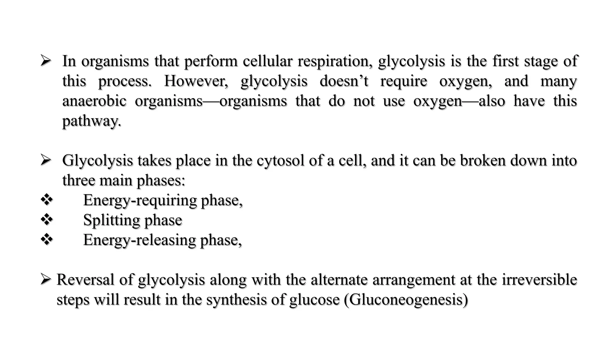 6. Glycolysis (Biochemistry) | PPTX