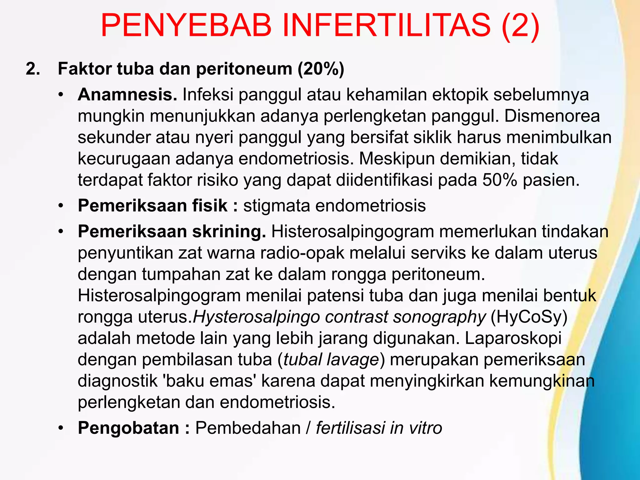 Infertilitas | PPT