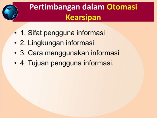 Manajemen Filing Modern dan Document Management _Training "Document ...