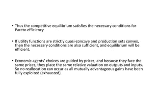 6.2 General equilibrium under pure exchange, with production and output ...
