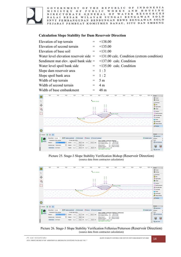 6.9. Design For Slope Stability on Embankment Dike.pdf | Geology | Science
