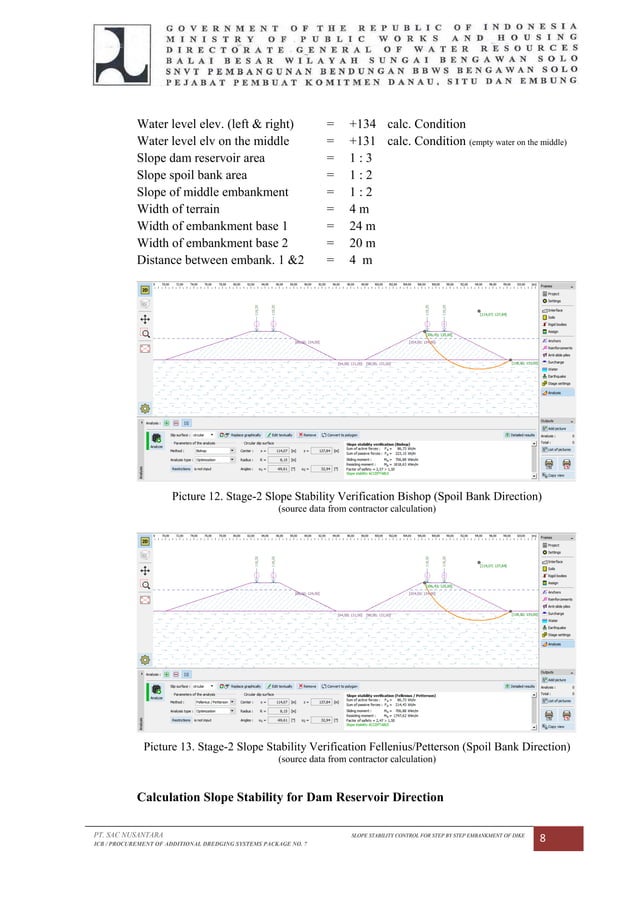 6.9. Design For Slope Stability on Embankment Dike.pdf | Geology | Science