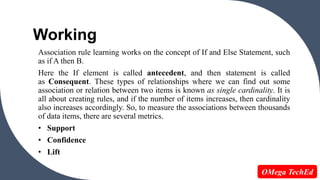 Association Rule mining | PPTX