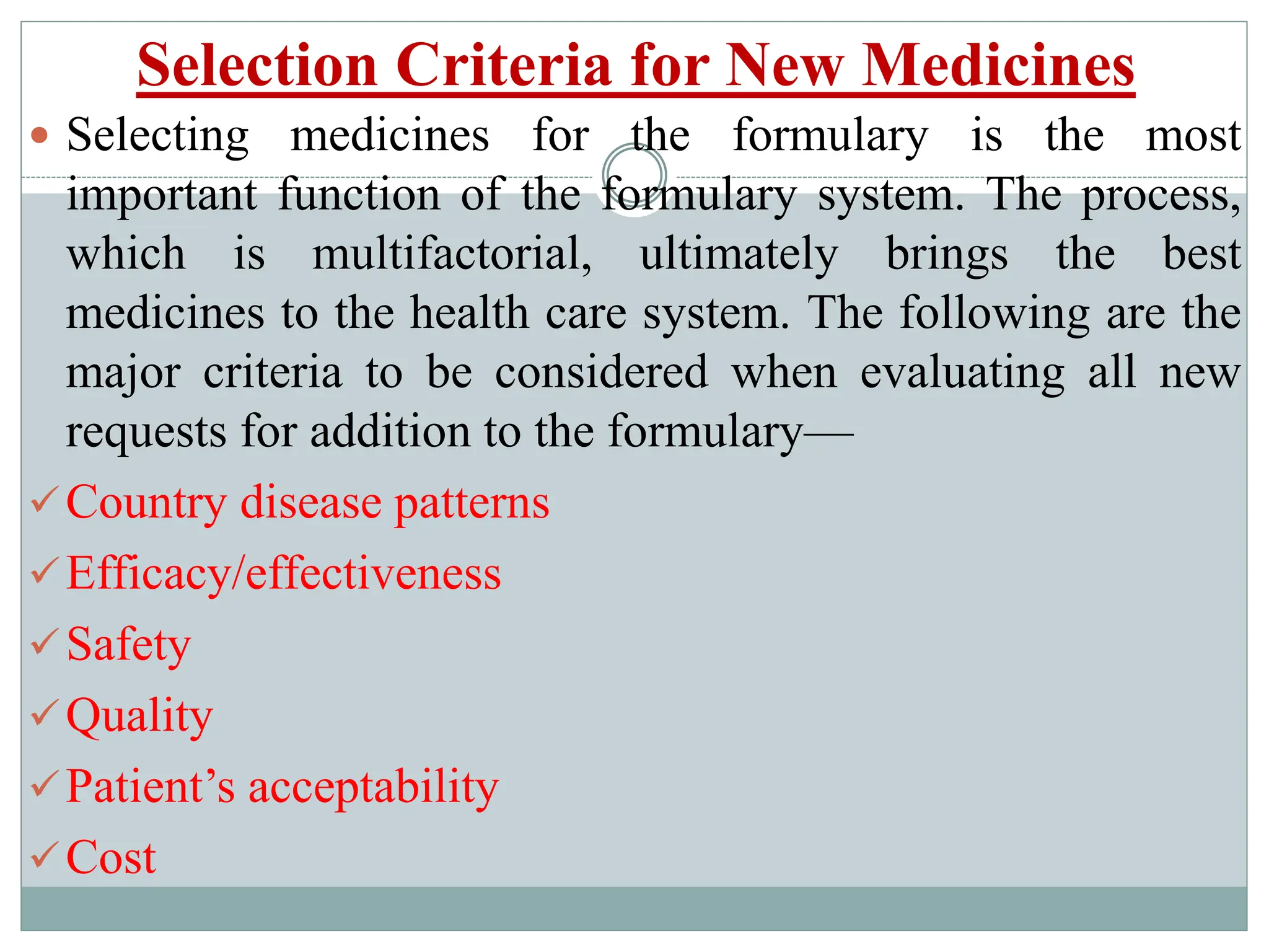 HOSPITALFORMULARY system in hospital organization | PPTX
