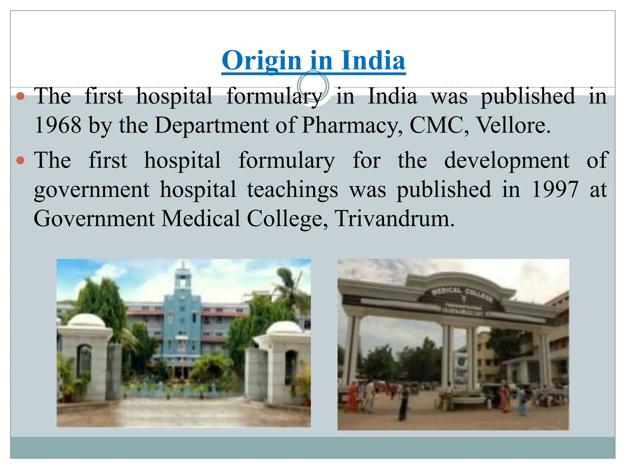 HOSPITALFORMULARY system in hospital organization | PPTX