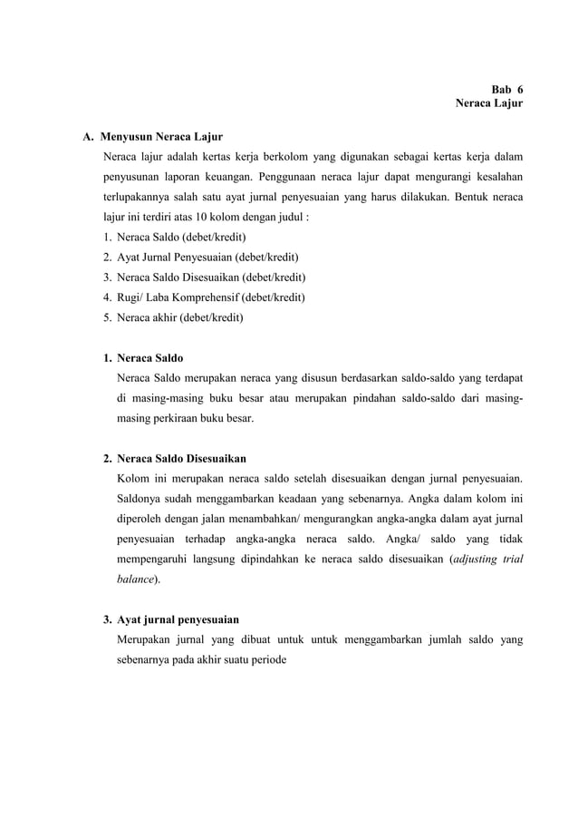 6. Neraca Lajur.doc