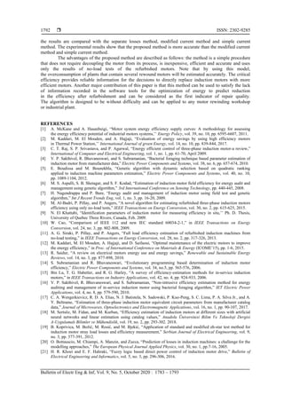 Estimation efficiency of rewound induction motors in situ using a numerical model | PDF | Power ...