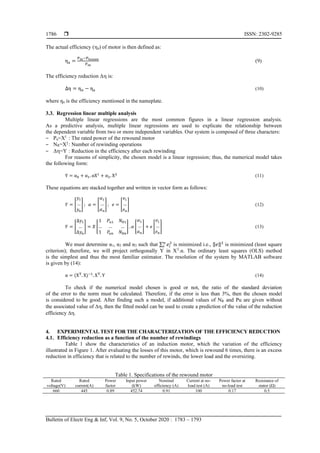 Estimation efficiency of rewound induction motors in situ using a numerical model | PDF | Power ...