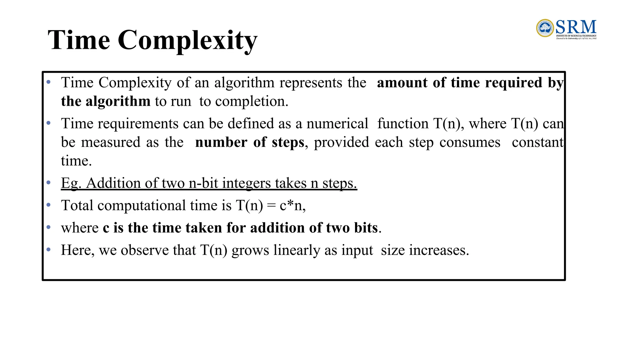 Data Structure And Algorithms Mathematical Ppt