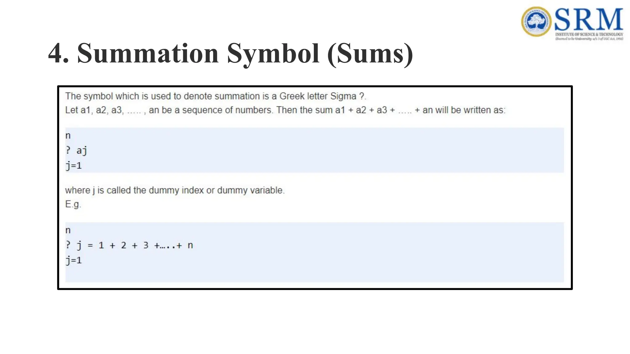 Data Structure And Algorithms Mathematical Ppt