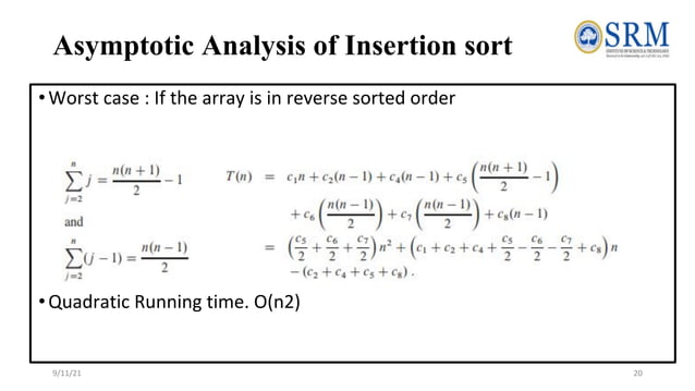 Data Structure And Algorithms Mathematical Ppt