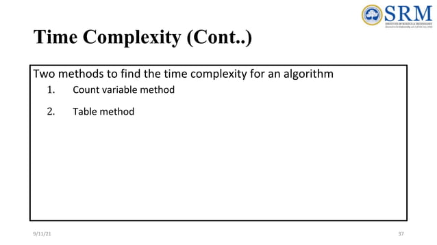 Data Structure And Algorithms Mathematical Ppt