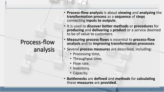 6. Process-Flow Analysis.pdf | Business | Business and Finance