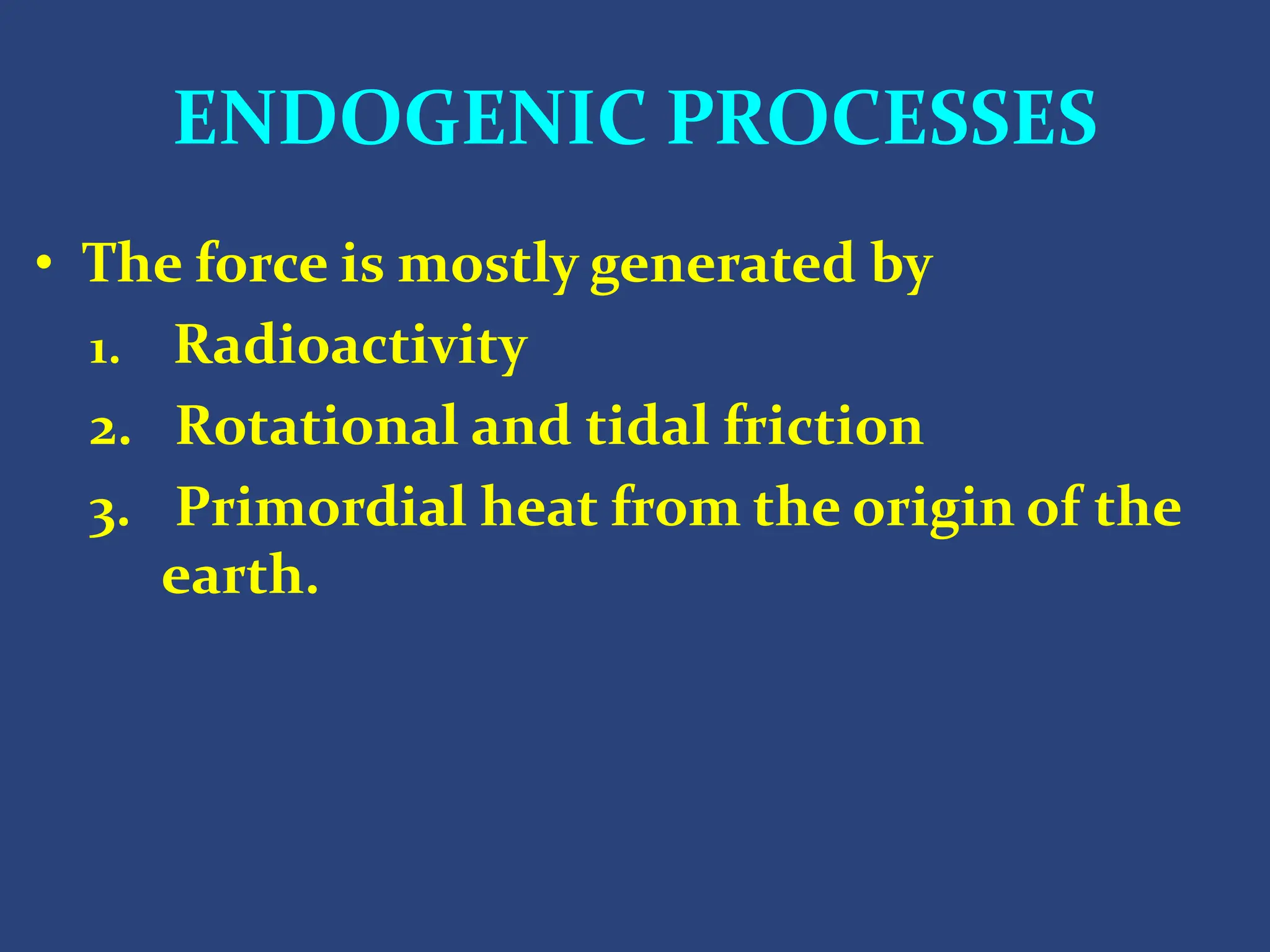 6. GEOMORPHIC PROCESSES.pptx in the land forms | PPTX