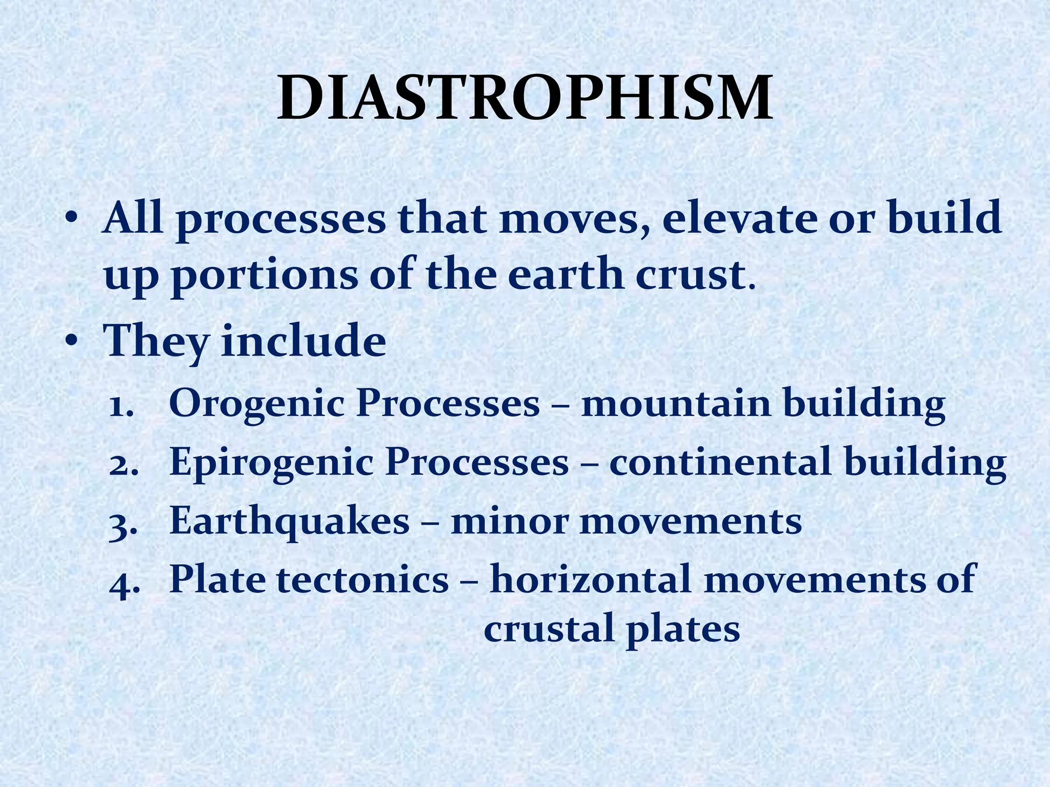 6. GEOMORPHIC PROCESSES.pptx in the land forms | PPTX