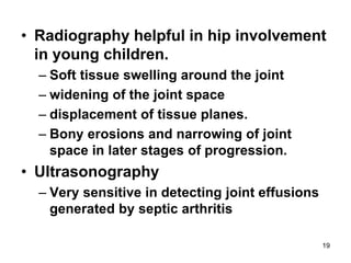 SEPTIC ARTHRITIS AND MANAGEMENT PROTOCOL.ppt