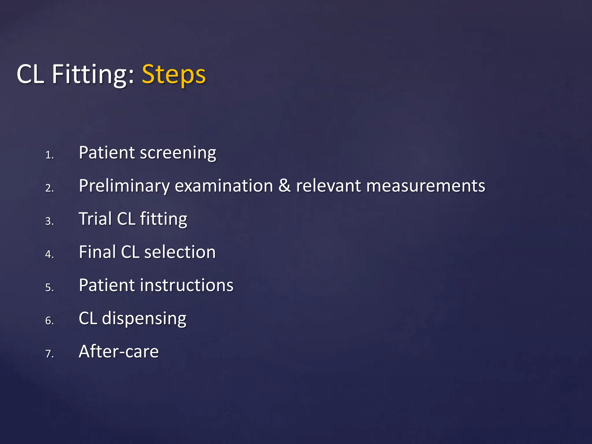 6. Pre-fitting Assessment of rgp lens.ppt