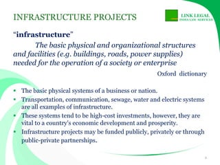 Infrastructure Projects and Construction contracts in ppp | PDF