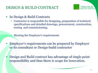 Infrastructure Projects and Construction contracts in ppp | PDF