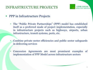 Infrastructure Projects and Construction contracts in ppp | PDF