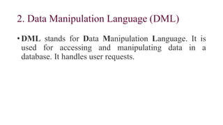 6.Database Languages lab-1.pptx | Databases | Computer Software and Applications