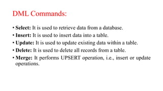 6.Database Languages lab-1.pptx | Databases | Computer Software and Applications