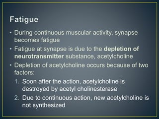 Synapse , physiology of synapses in very easy way | PPTX