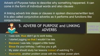 TEACHNG GRAMMAR- ON FORM CLASS- ADVERBS | PPT