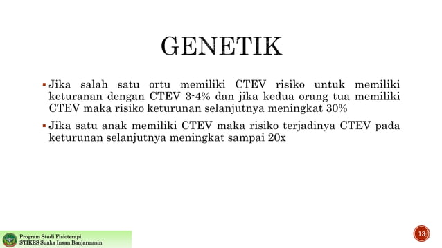FISIOTERAPI PEDIATRI PADA KASUS - CTEV.pptx