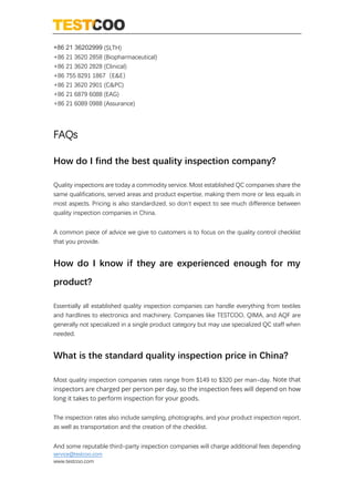 List of Best Inspection Company in China-Top 16 Quality Inspection ...