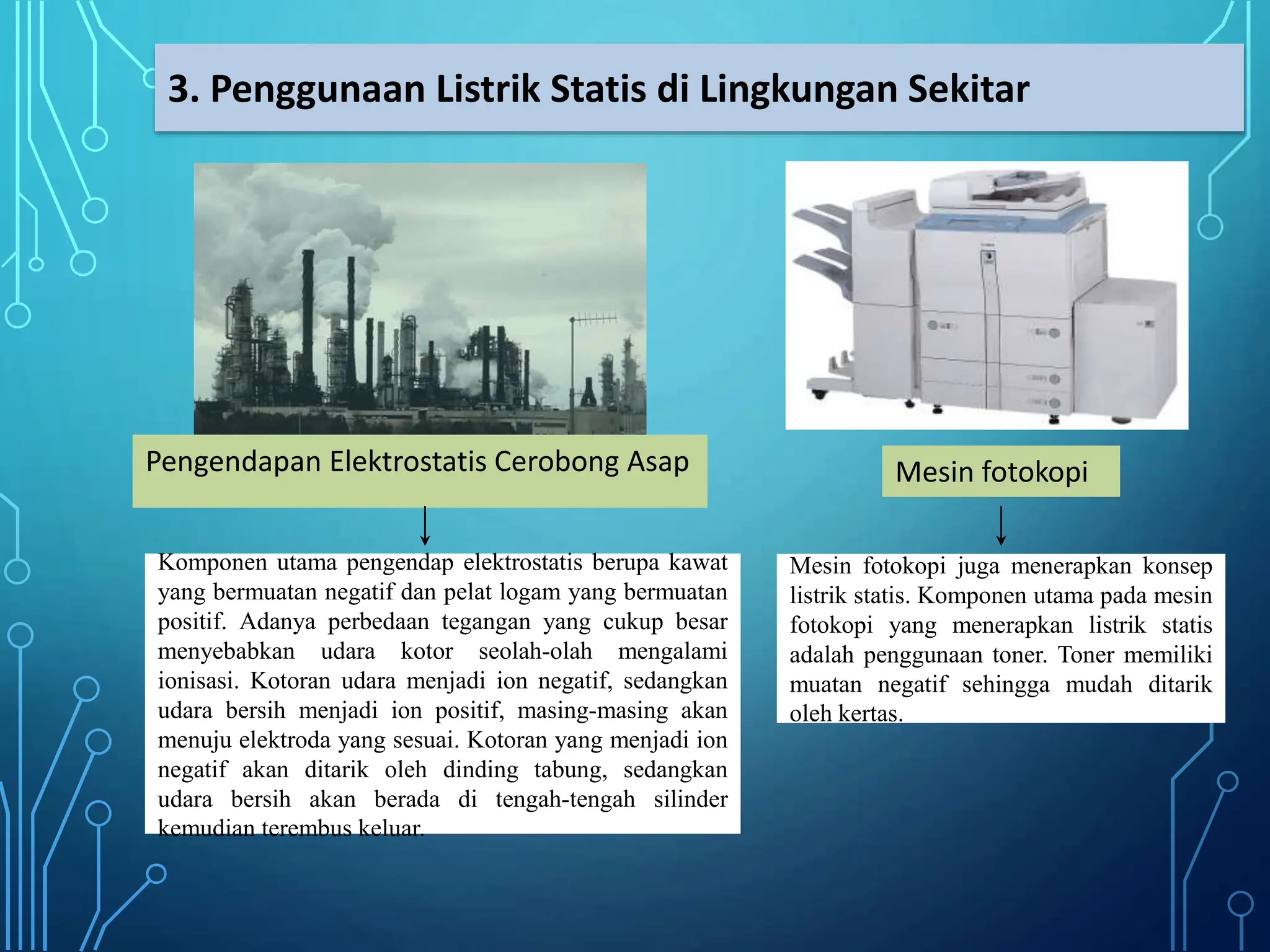 LISTRIK STATIS DAN PERANNYA DAN KEHIDUPAN | PPTX