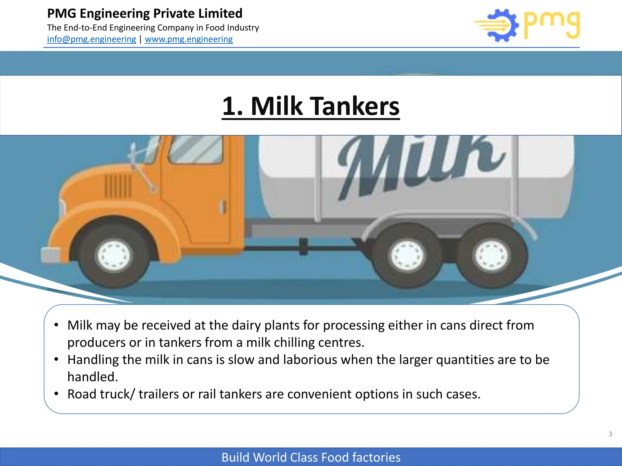 Milk Tankers and it's unloading.pptx.... | PPTX