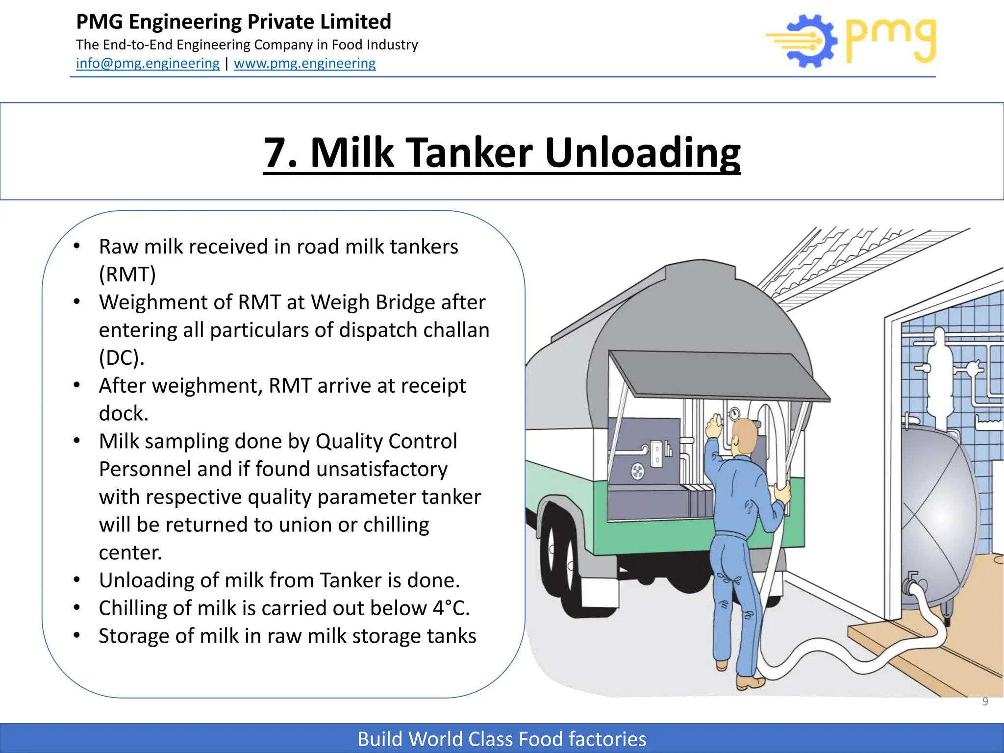 Milk Tankers and it's unloading.pptx.... | PPTX