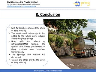 Milk Tankers and it's unloading.pptx.... | PPTX