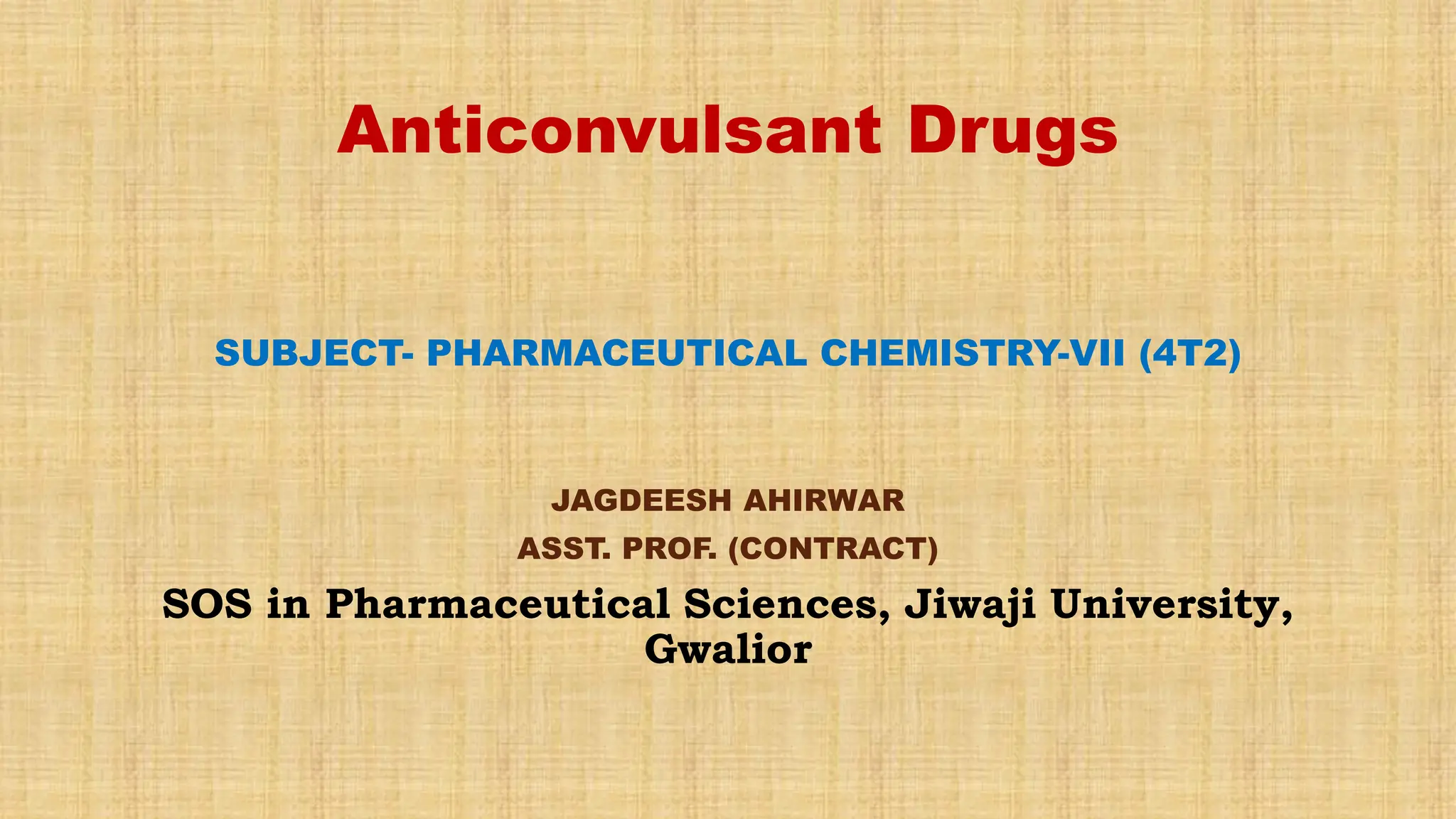 6. Anticonvulsant Drugs everything on this note | PDF | Brain and ...