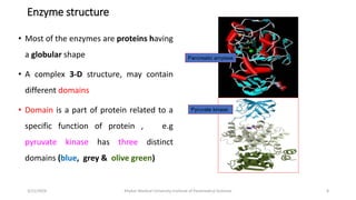 6. Enzymes.biochemistry of enzyme..pptx. | PPTX