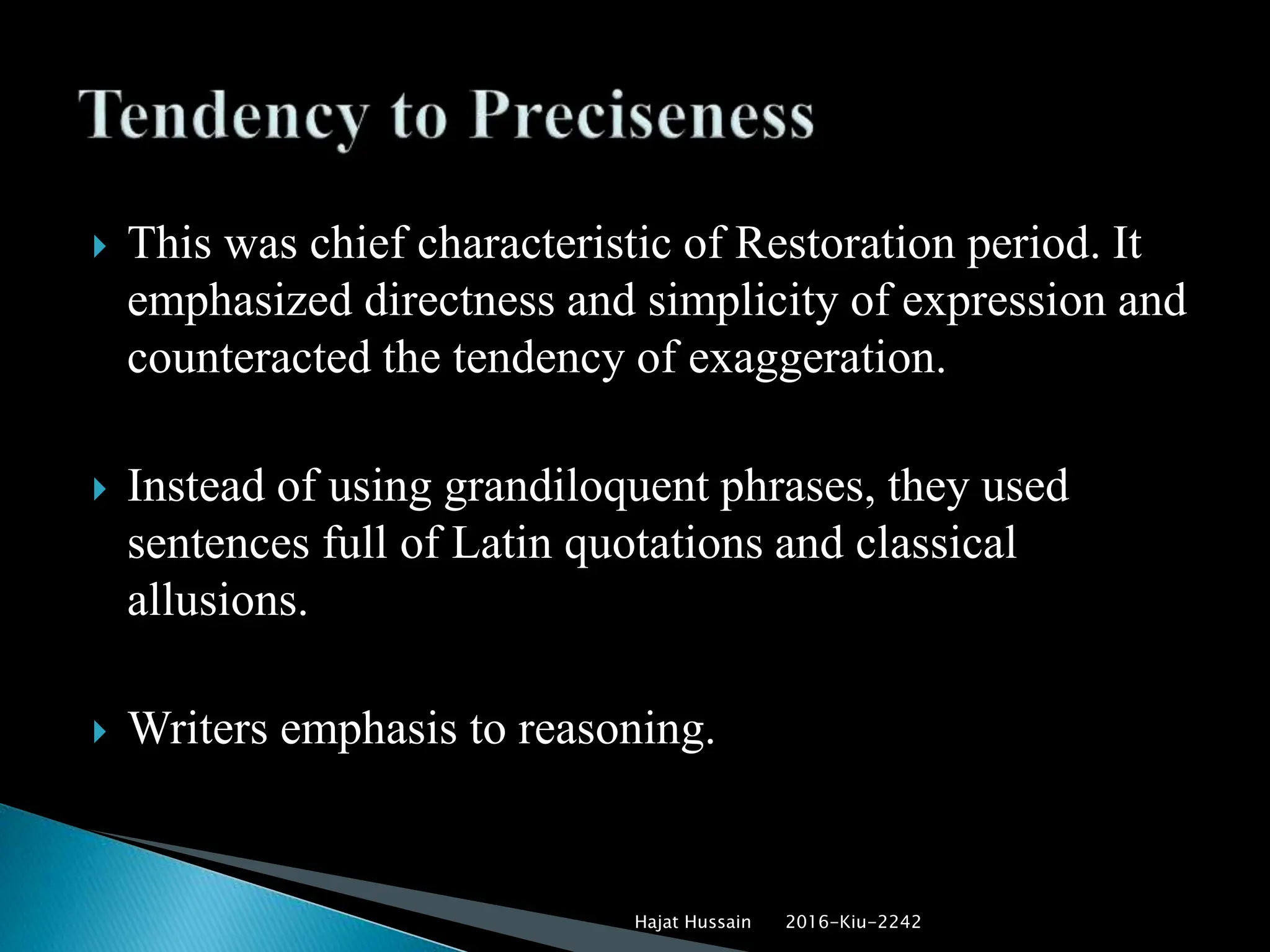 The Restoration Period/Era (1660 - 1700) | PPTX