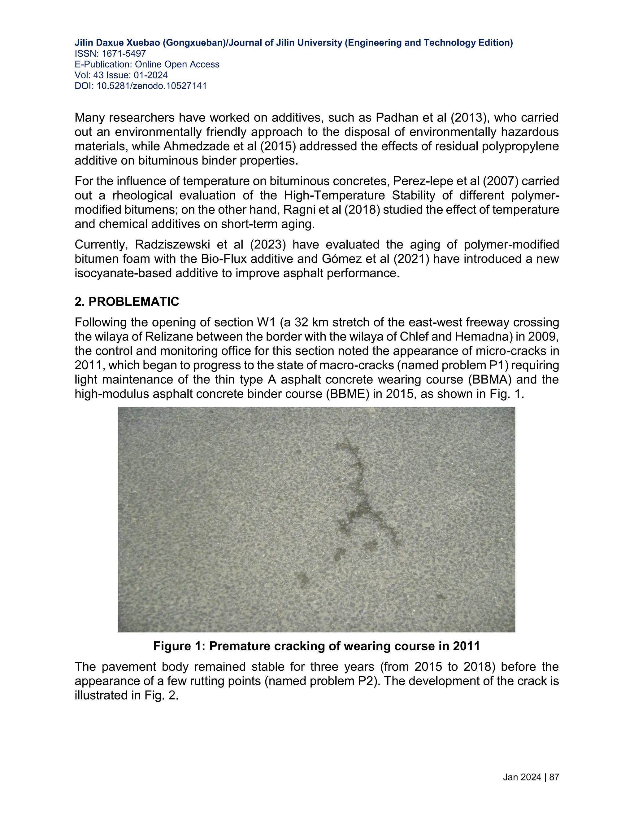 INFLUENCE OF ADDITIVES ON THE MECHANICAL PROPERTIES OF HIGH-MODULUS ...