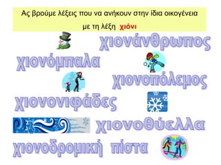 Ο ΠΑΠΟΥΤΣΩΜΕΝΟΣ ΧΙΟΝΟΔΡΑΚΟΣ ΤΟ ΧΑΜΕΝΟ ΚΛΕΙΔΙ | PPT