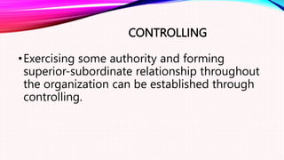 6. MGT functions-Controlling.pptxhahehje | PPT