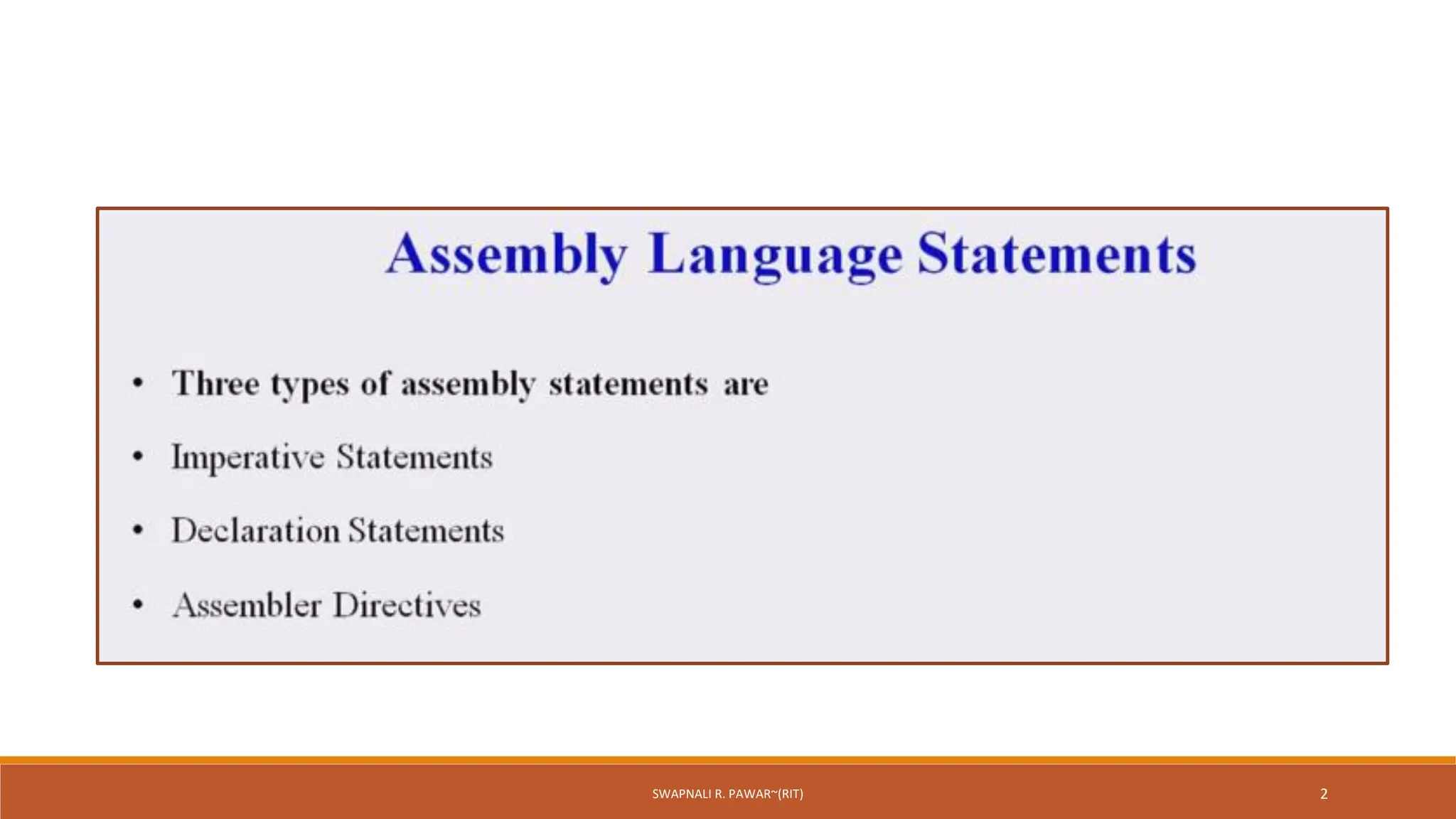 6.Assembly Language Statments in system Software.pdf