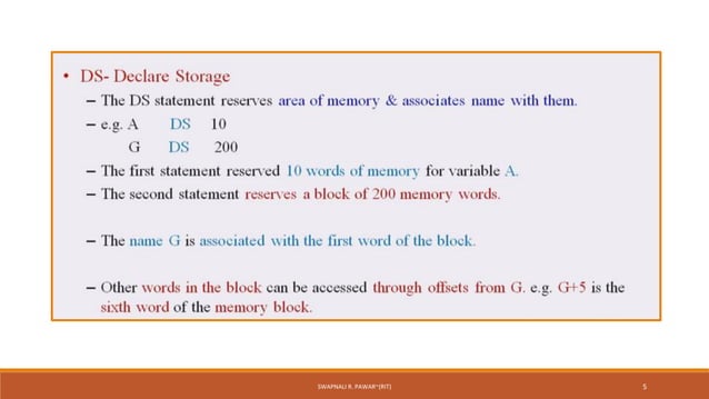 6.Assembly Language Statments in system Software.pdf