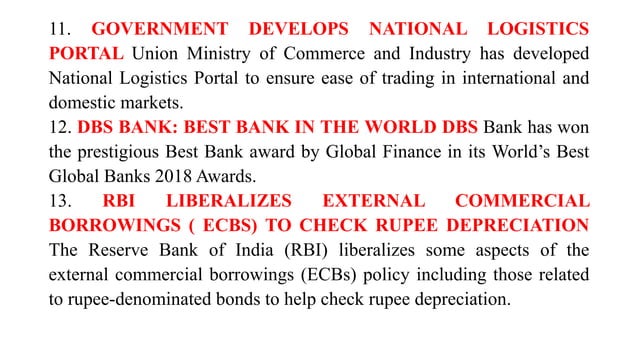 6. Recent developments in Indian Financial System.pptx | Business ...