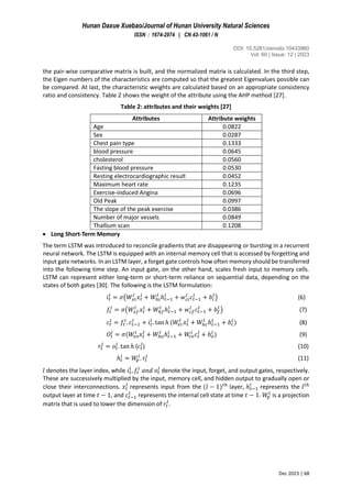 CARDIOVASCULAR DISEASE DETECTION USING MACHINE LEARNING AND RISK ...