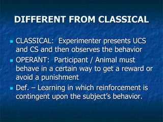 Operant Conditioning in Psychology of skinner.ppt