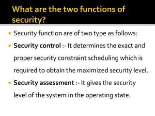 psoc subject topic - SYSTEM SECURITY.pptx | Operating Systems ...