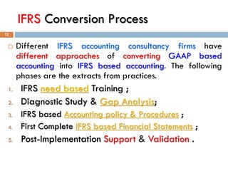 6. Transformation to IFRS accounting and finance | PDF
