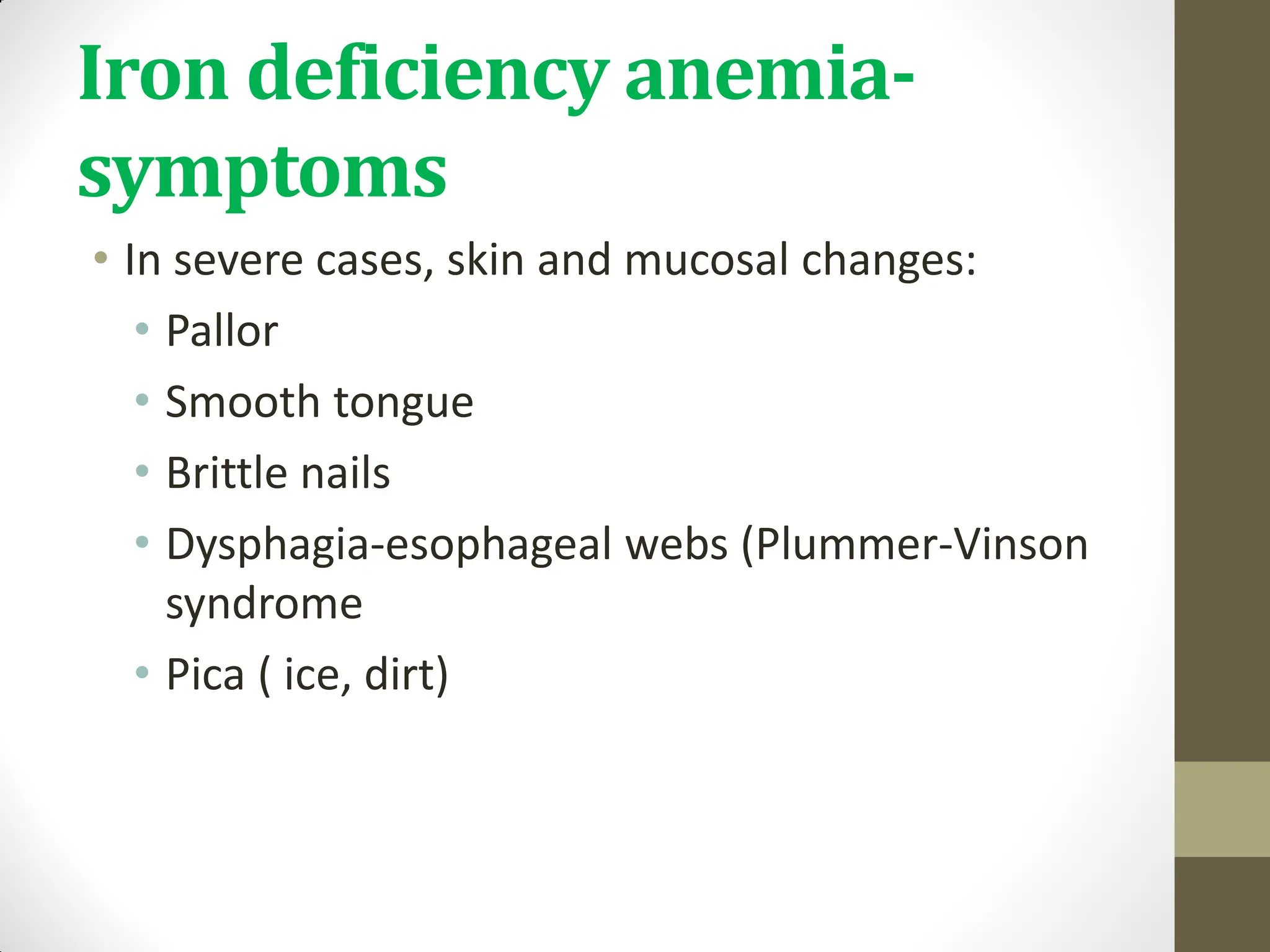 Anemia; causes, types, laboratory investigations | PDF