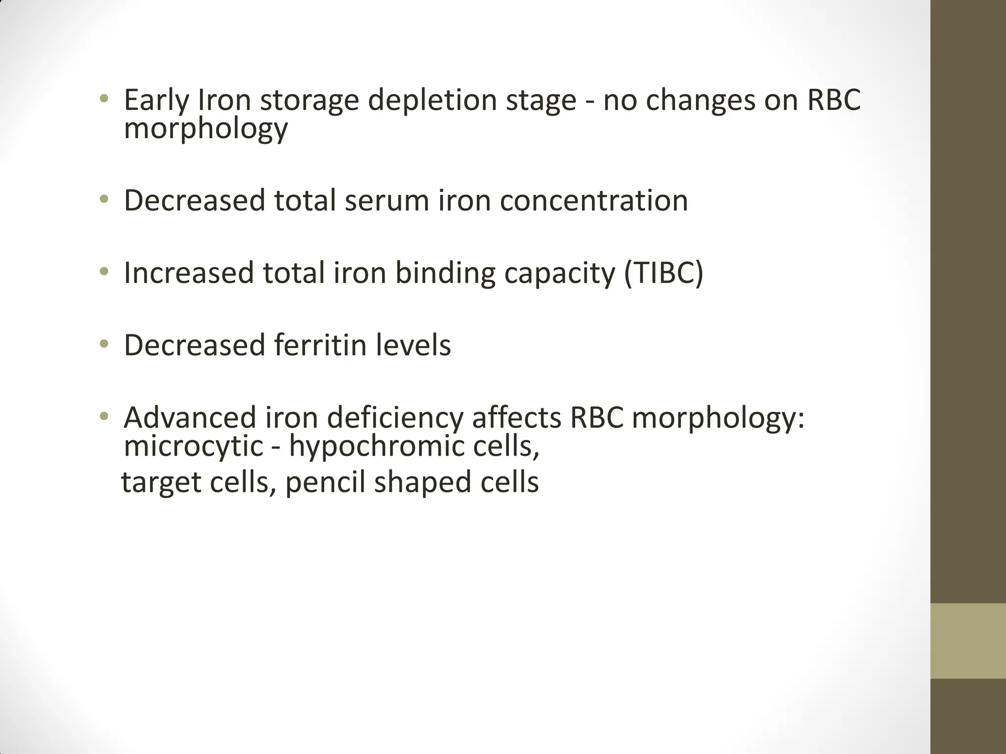 Anemia; causes, types, laboratory investigations | PDF