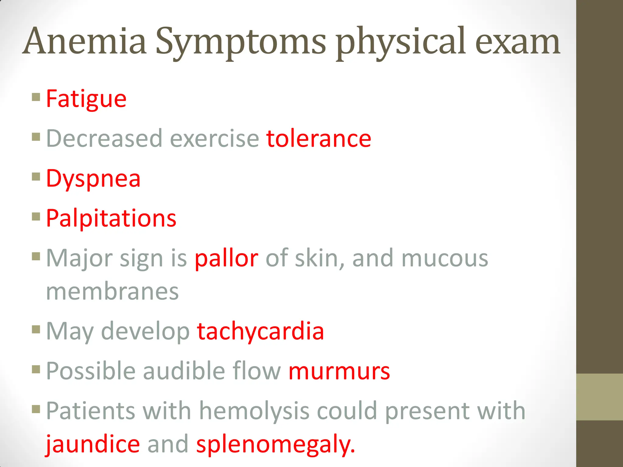 Anemia; causes, types, laboratory investigations | PDF